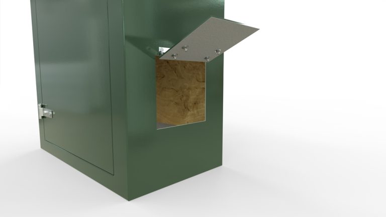 Single Door GRP Cabinets, Single Skin or 12mm Ply Lined | Direct GRP